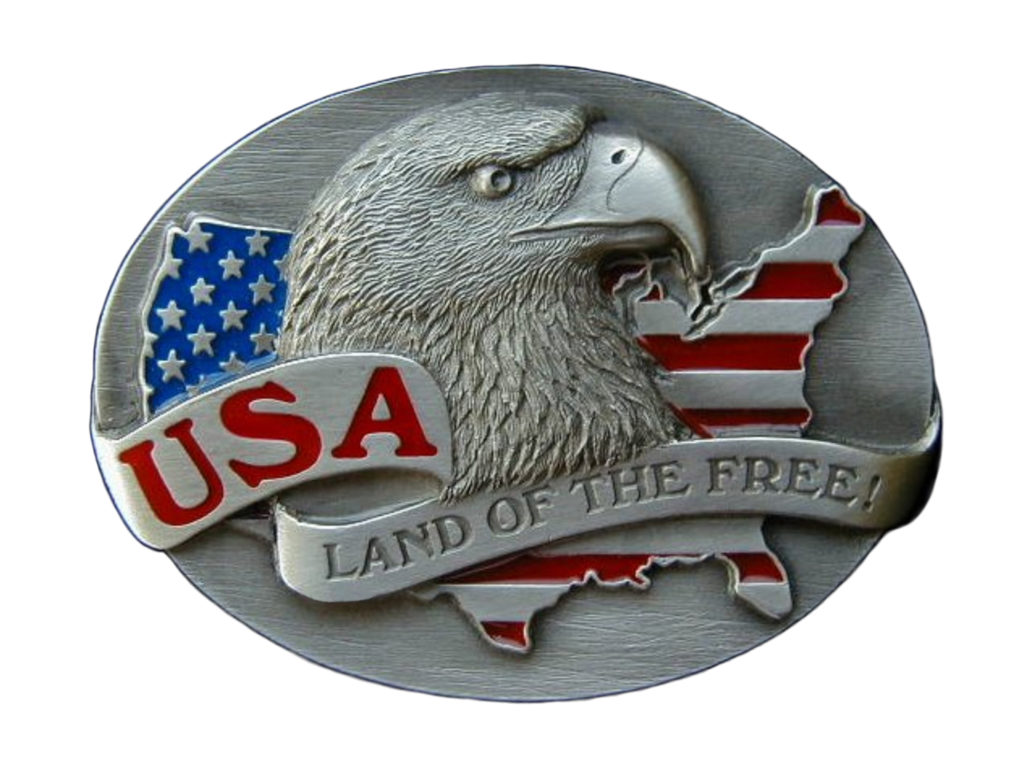 Land of the Free Belt Bickle | Designer Belt Buckles